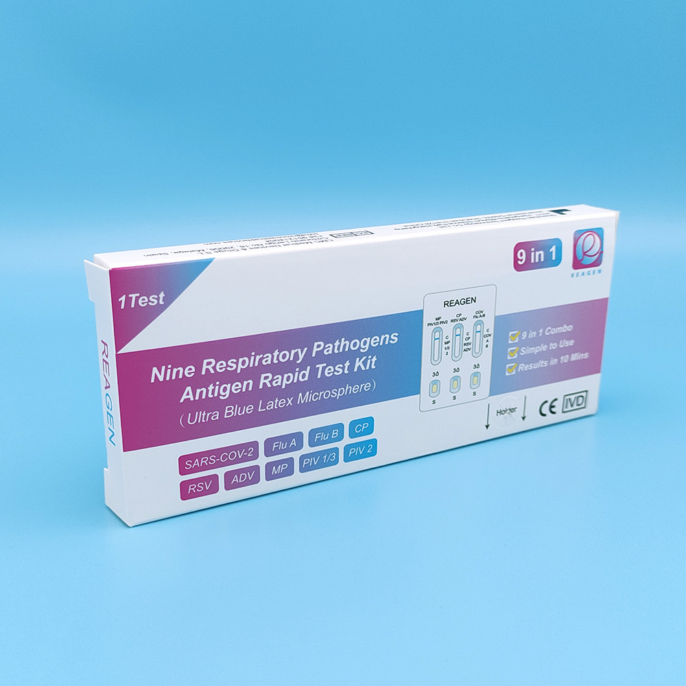 Rapid Nine Pathogens Antigen Test Kit for Human Nasal Swab