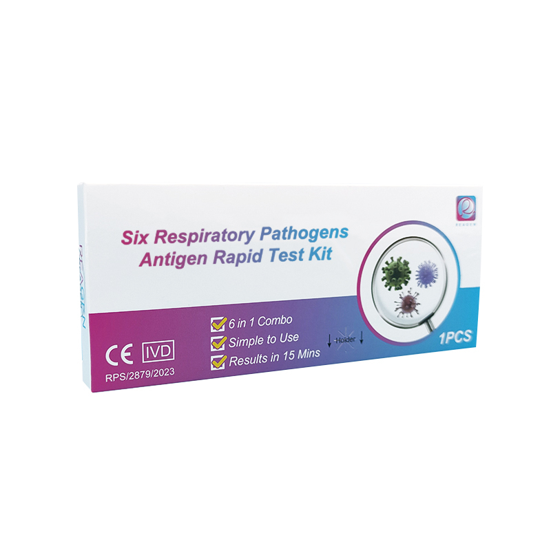 6 in 1 Respiratory Combo Antigen Test Kit for Home Self Test