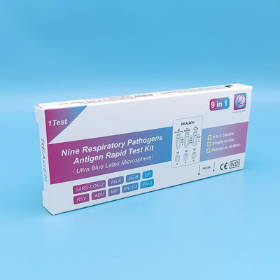 REAGEN Rapid Test Kit for 9 Respiratory Pathogens Using Human Nasal Swab